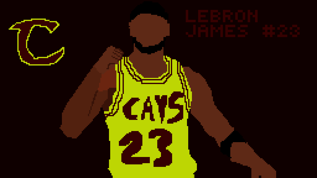 Pixilart - Lebron James #23 by HR13draws