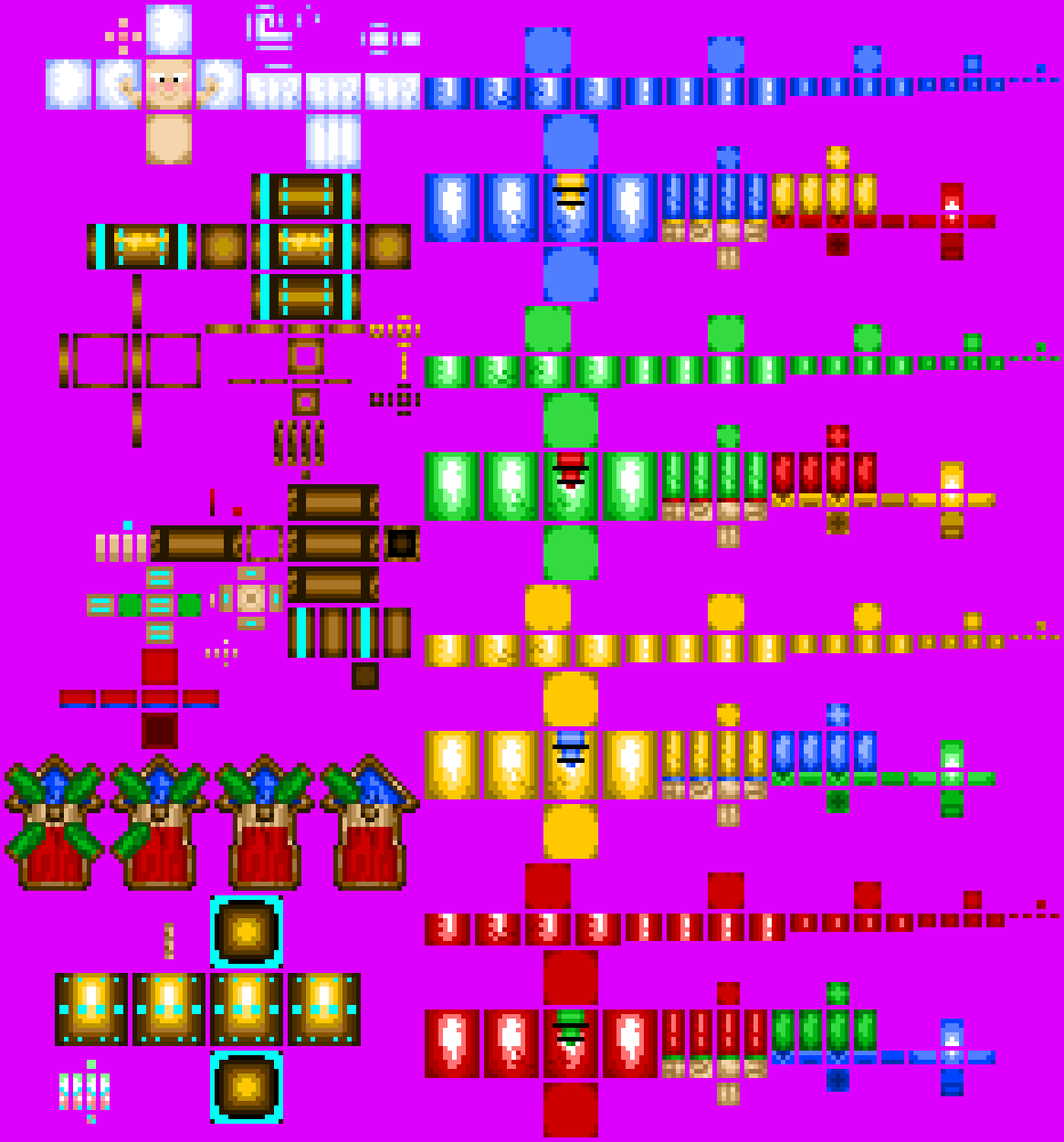 Pixilart - gnome texture sheet by Tuxedoedabyss03