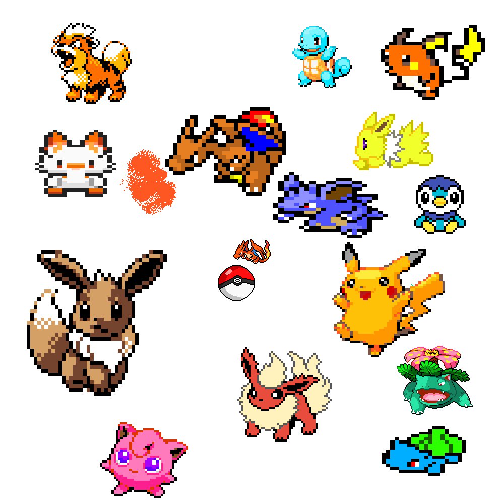 Pixilart - Pokemon by KAWII-CHILD-UwU