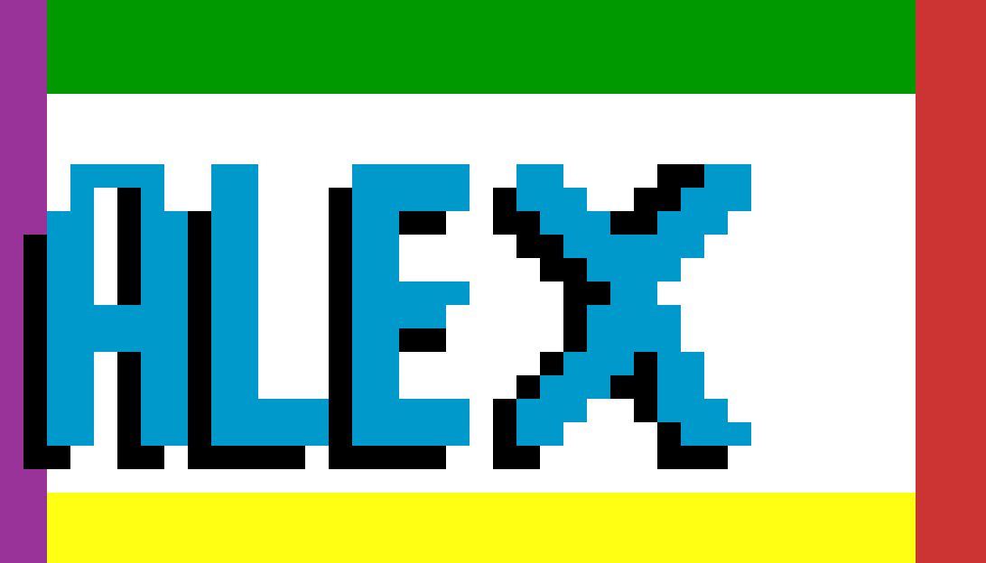 Editing Alex bandeira 01 - Free online pixel art drawing tool - Pixilart