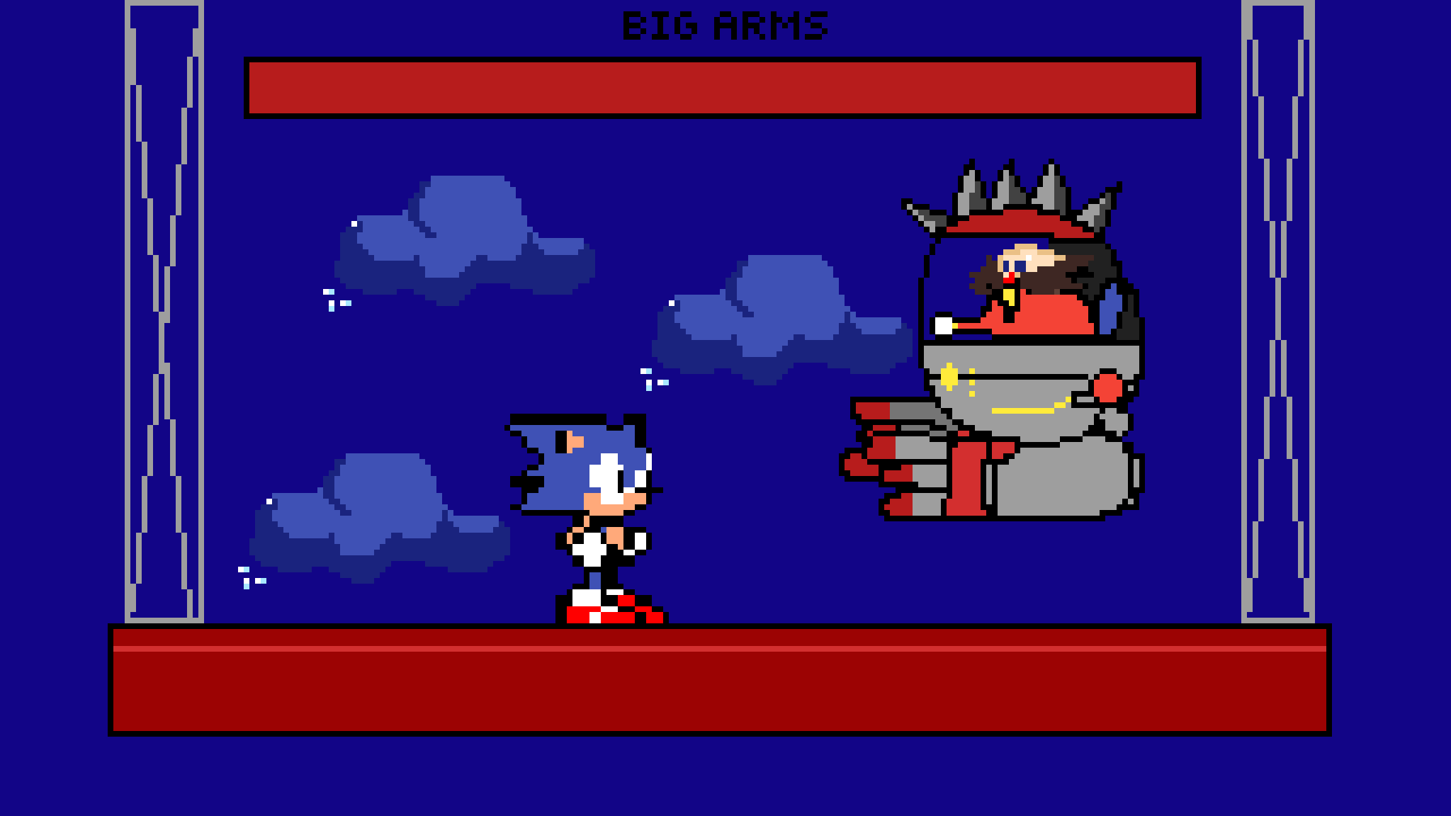 Pixilart - big arms boss by Josh-the-hedge