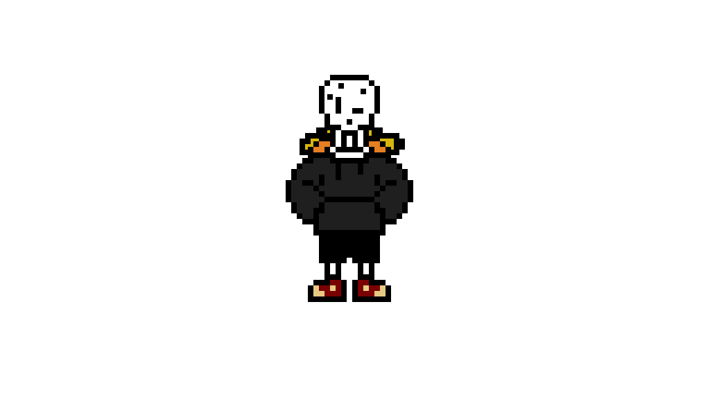 Pixilart - Swapfell Papyrus Sprite by Vegito9000