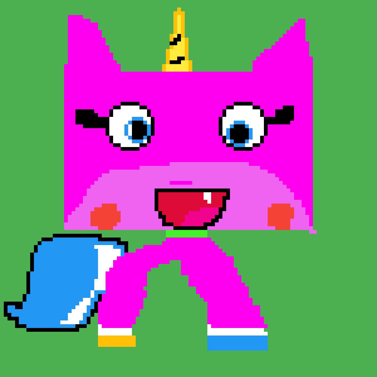 Pixilart - unikitty by Redwood