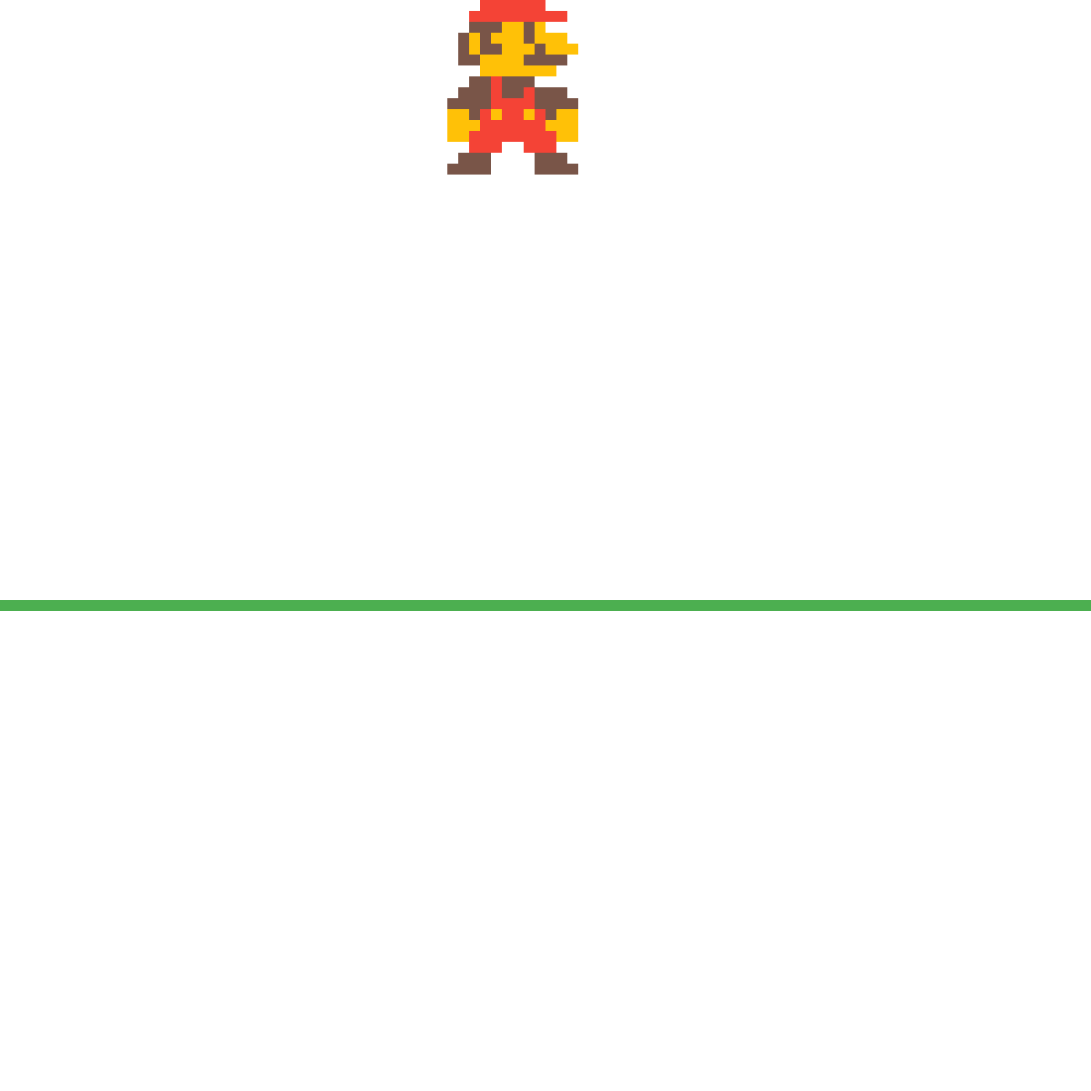 Pixilart - Mario falling by da-squidy-boi