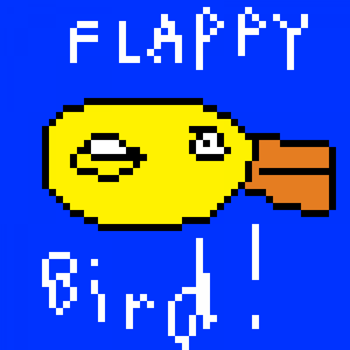 Editing Flappy bird - Free online pixel art drawing tool - Pixilart