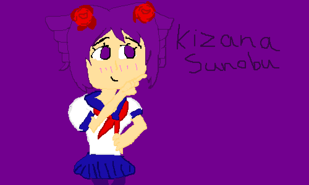 Pixilart - Kizana Sunobu from Yandere Simulator by YandereDrawerxx