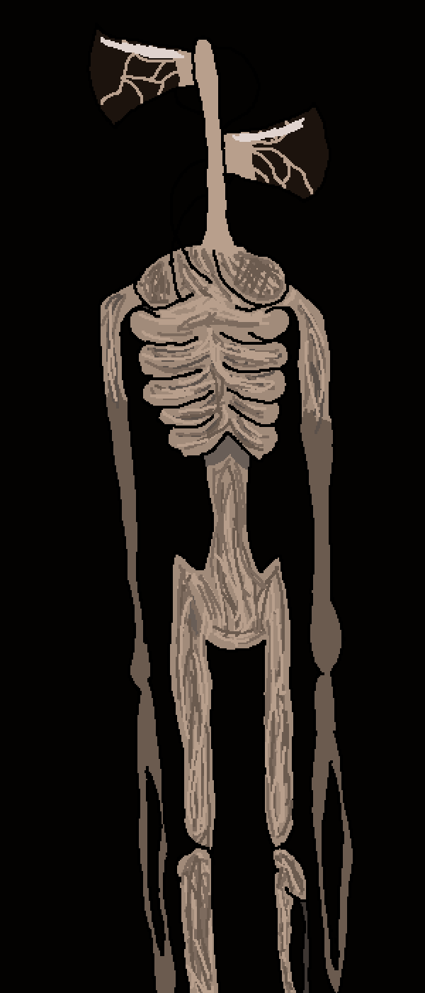 Pixilart - Siren Head by Glitchwastaken