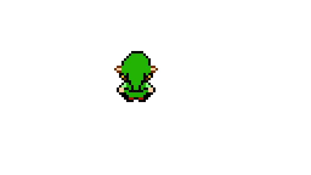 Pixilart - Link Back sprite by TheLordofPie-MM