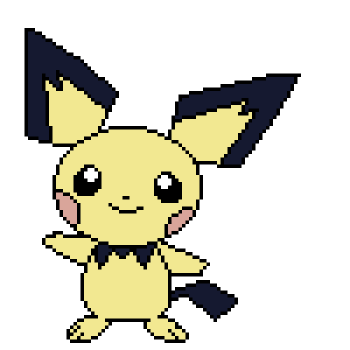 Pixilart - Pika by adammillerhq
