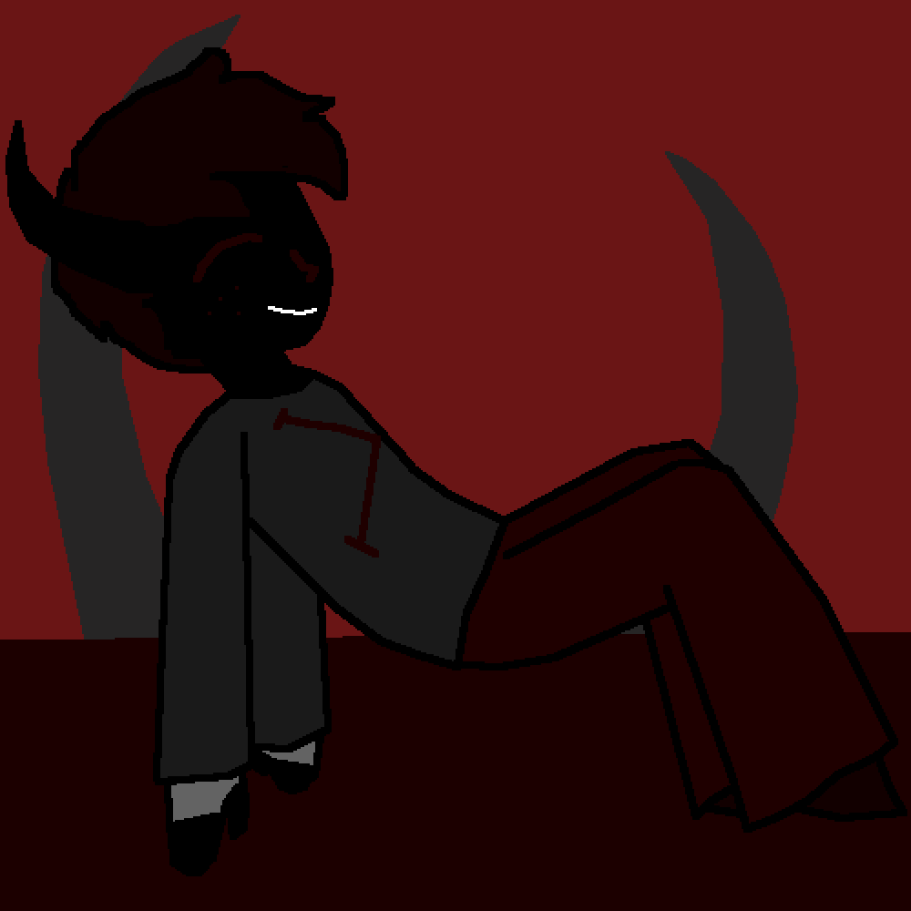 Pixilart - Demon!Ben by purple100