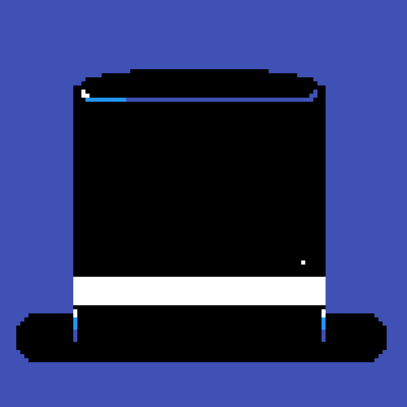 Editing top hat sprite design - Free online pixel art drawing tool ...
