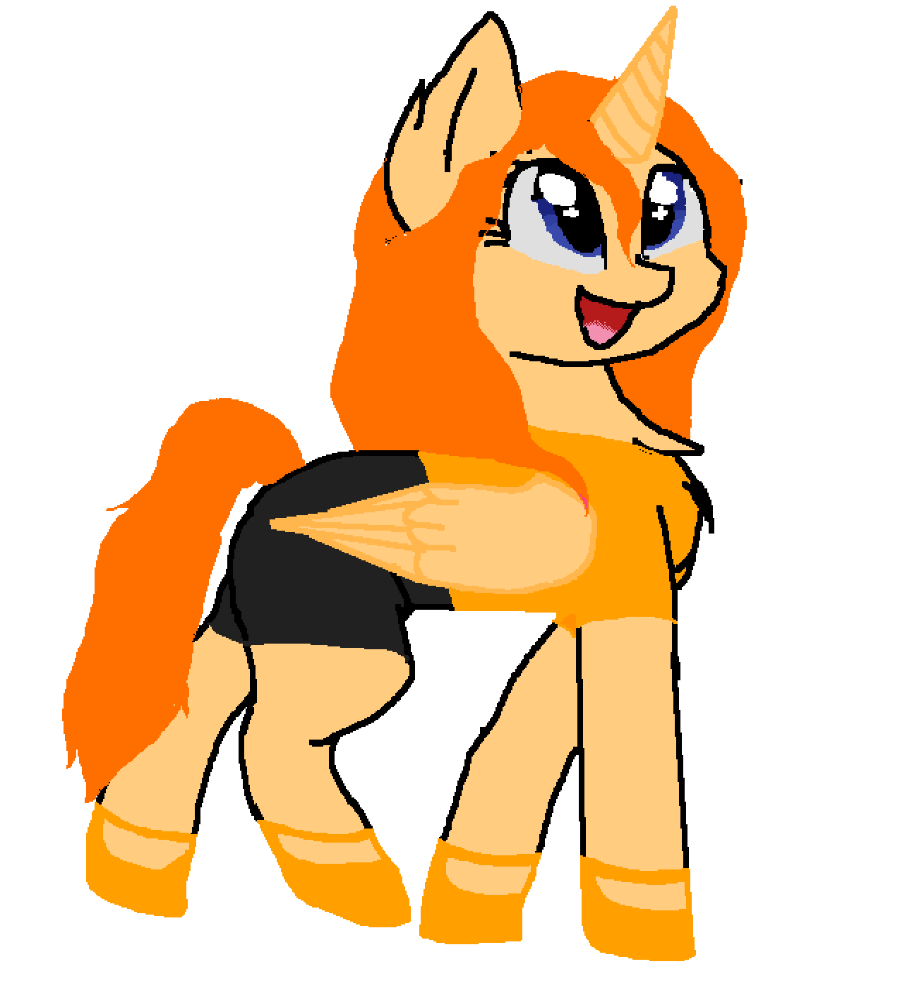 Pixilart - my friends oc by Kyra-Russell