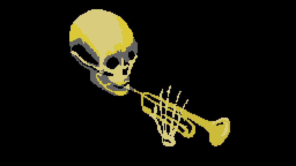 Editing Spooky Scary Skeleton - Free online pixel art drawing tool ...