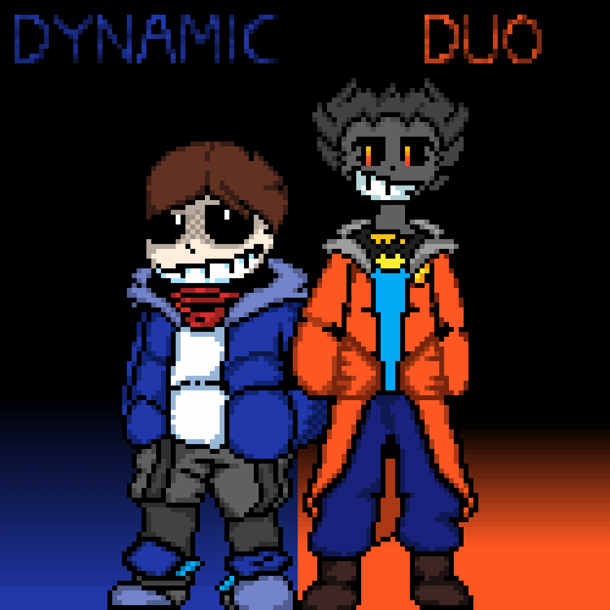 Pixilart - Dynamic Duo by PIXELBARKEY2022