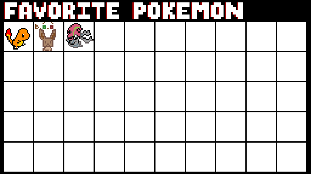 Editing Fav Pokemon Collab- Accelgor - Free online pixel art drawing ...