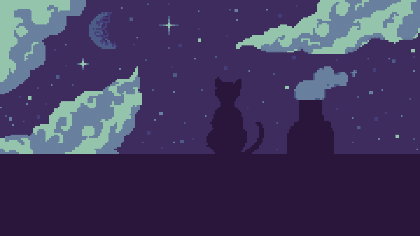 Pixilart - ROOFTOP by TheWhiteRose