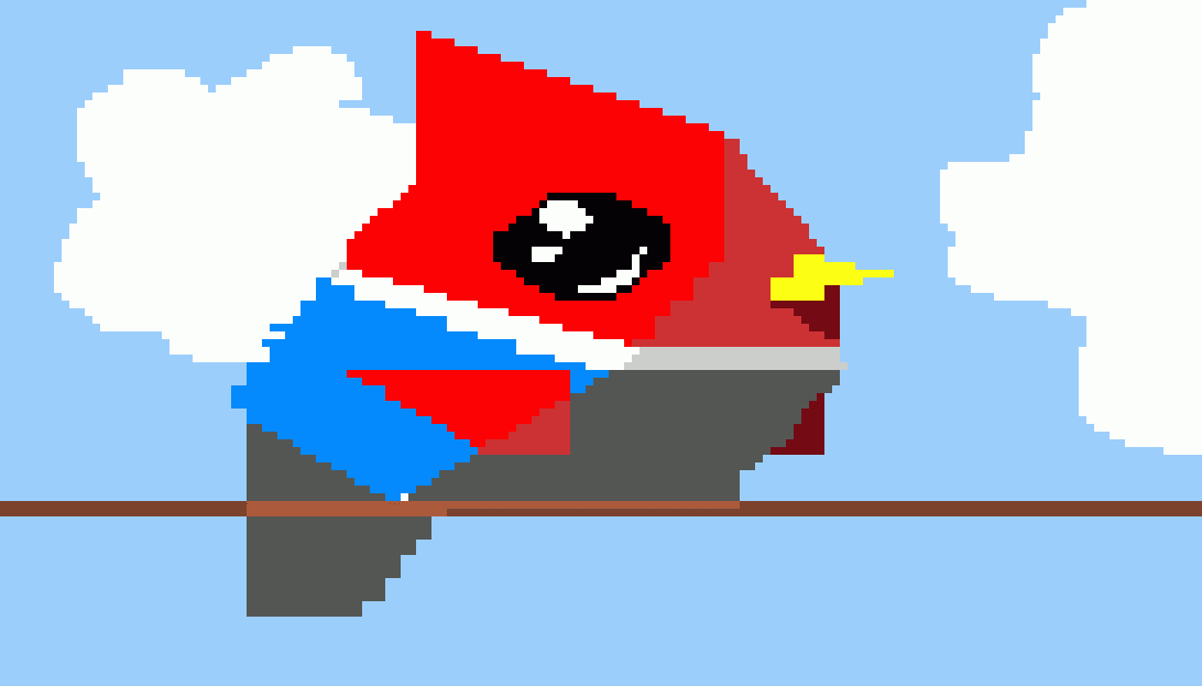 Editing bird- my first animation - Free online pixel art drawing tool ...