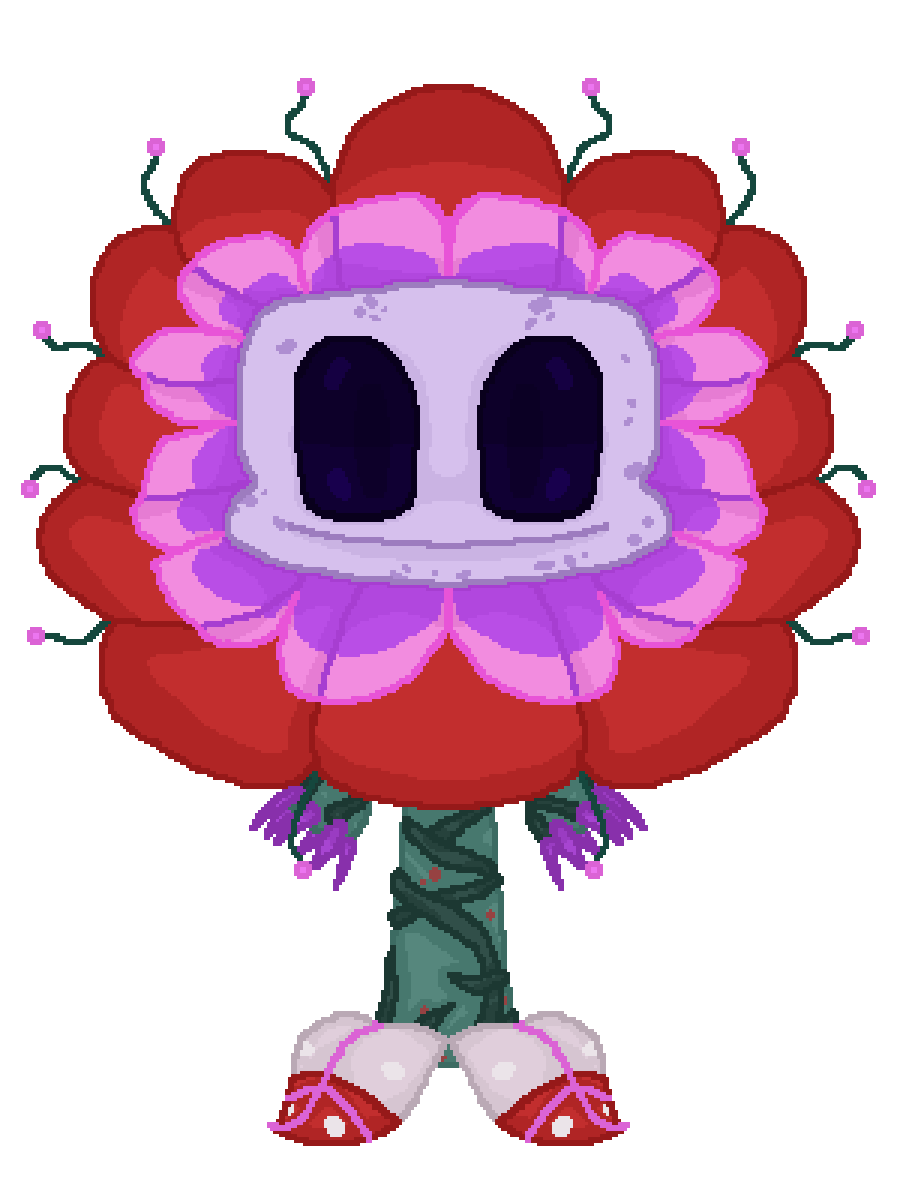Pixilart - Alien Flower | PvZ Garden Warfare 2 by tylerohno