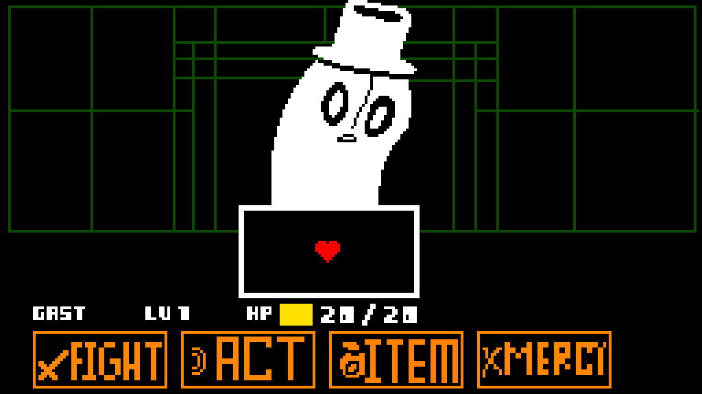 Pixilart - Undertale Napstablook Battle! by PixelatedByMe