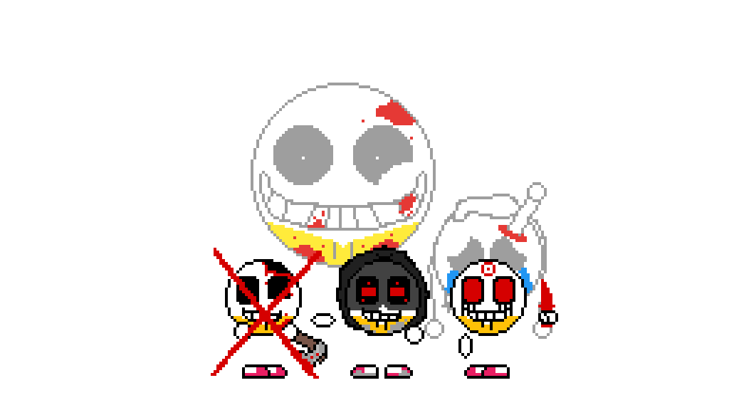 Pixilart - Murder Time Trio Phase 2 by ThatRand0mScug
