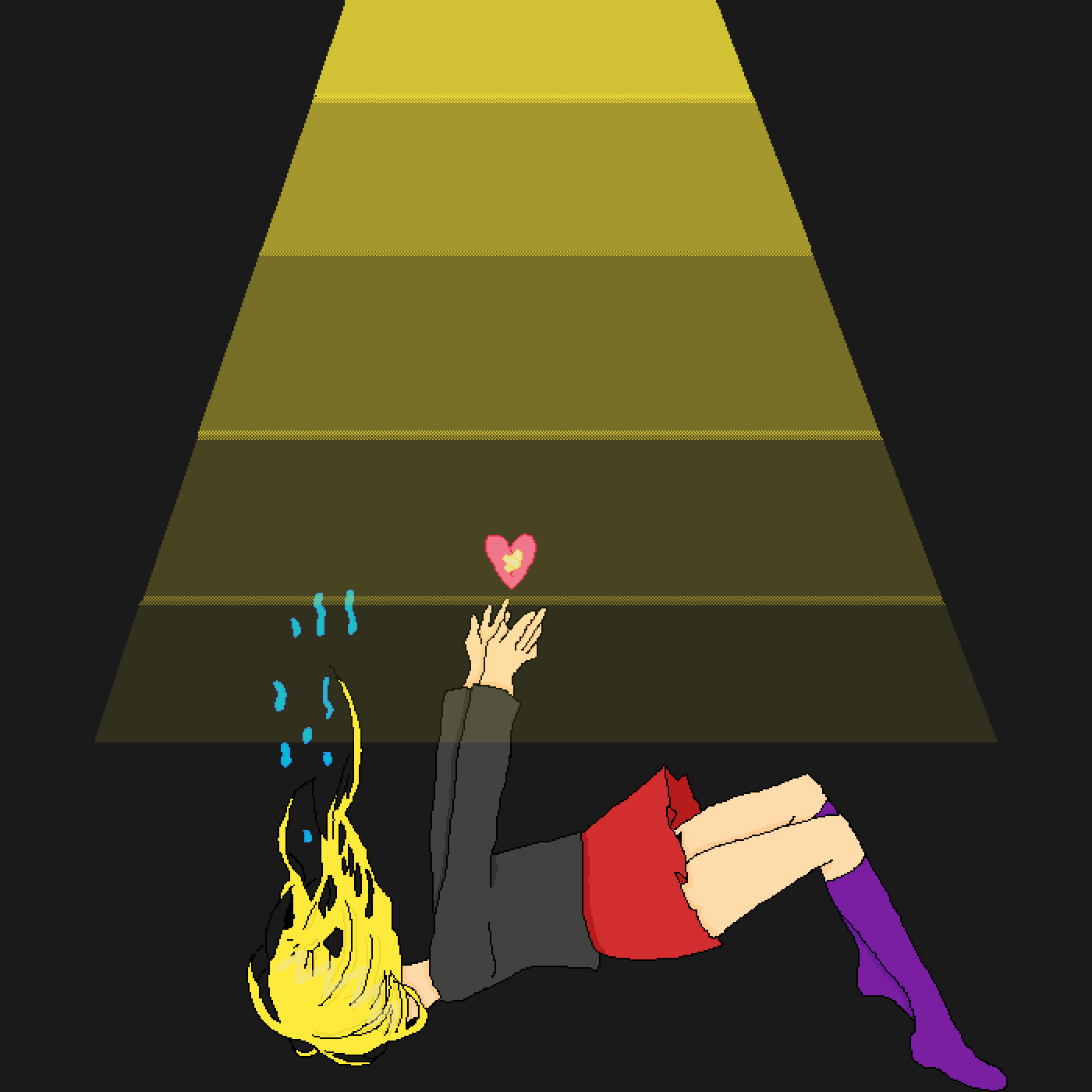 Pixilart - Falling Farther by JustSayTheWord