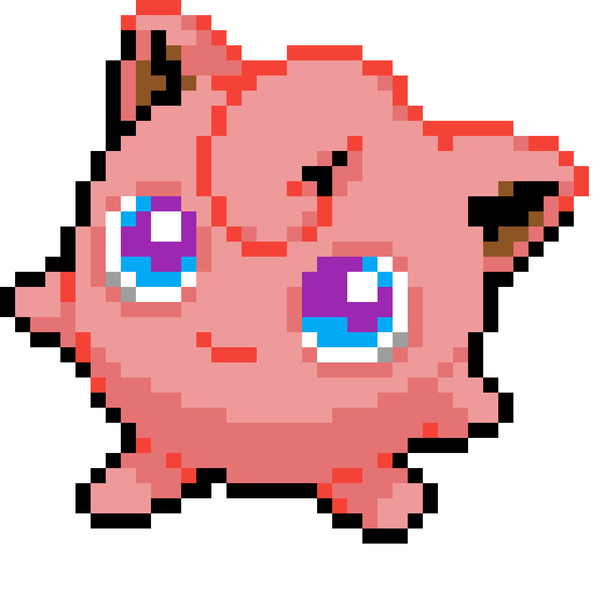 Pixilart - Jigglypuff - Pokemon by Sealdijon