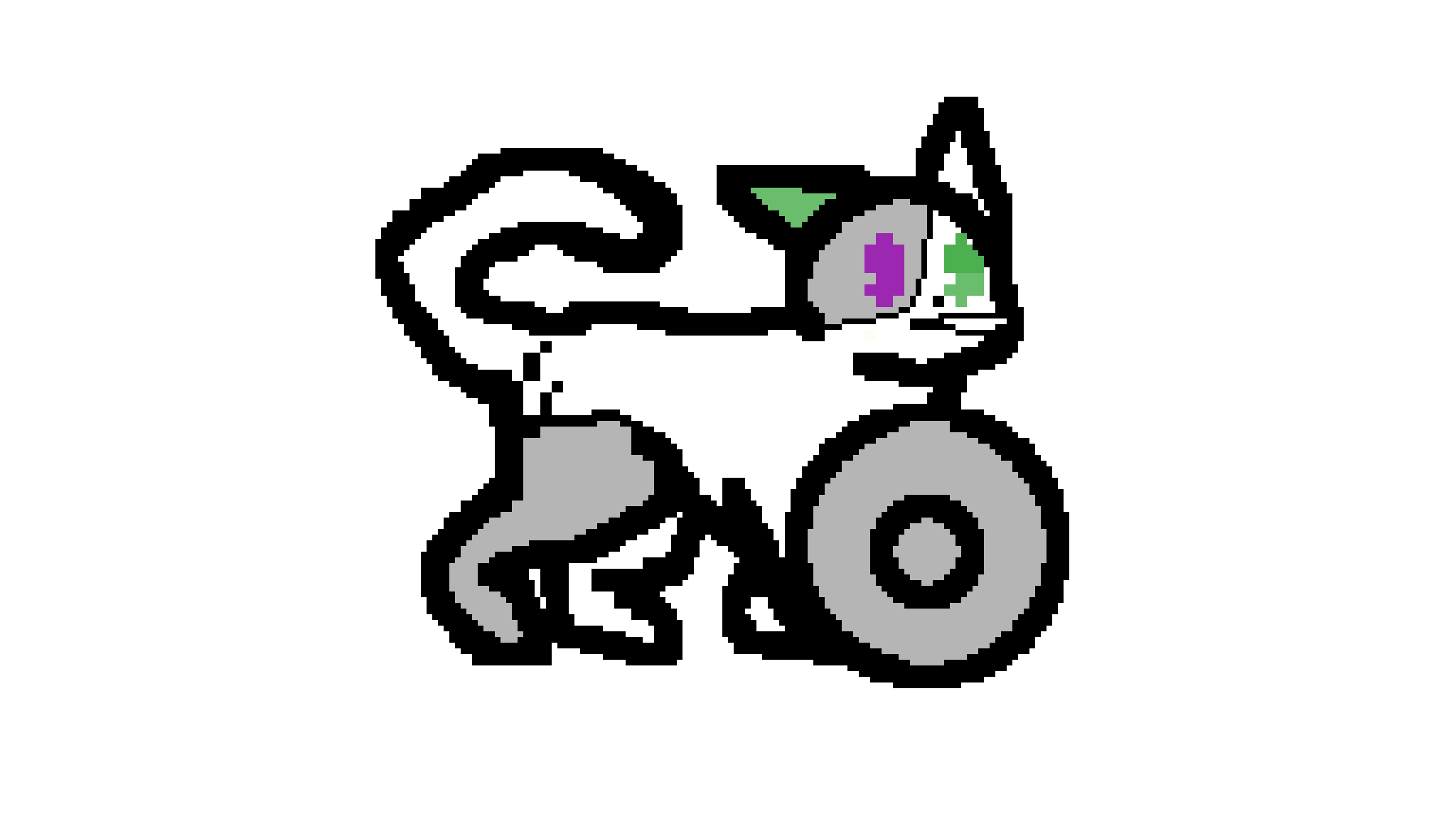 Editing robot cat - Free online pixel art drawing tool - Pixilart