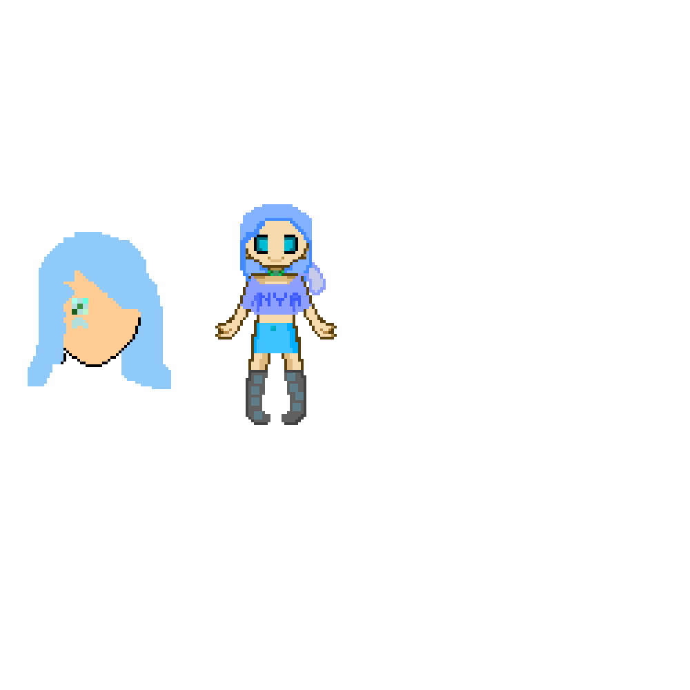 Editing H - Free online pixel art drawing tool - Pixilart