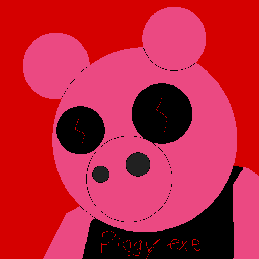 Editing piggy exe - Free online pixel art drawing tool - Pixilart