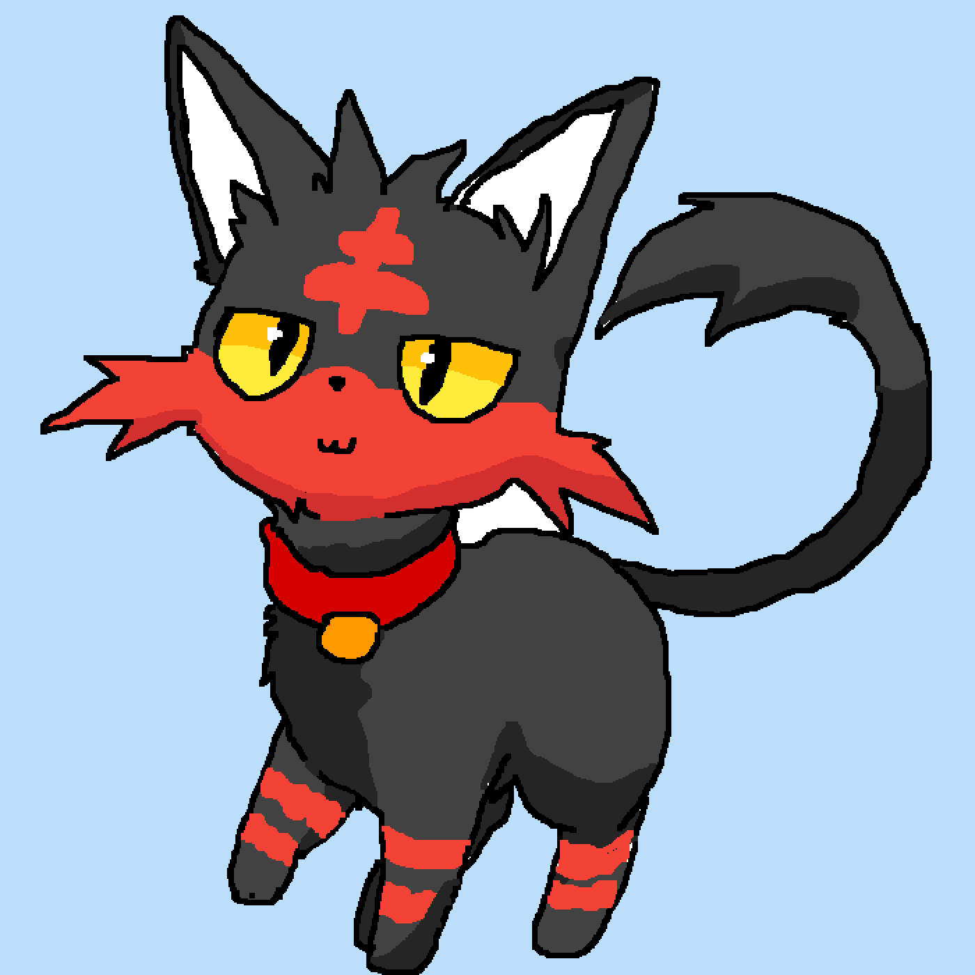 Pixilart - Litten by Scourge-cat
