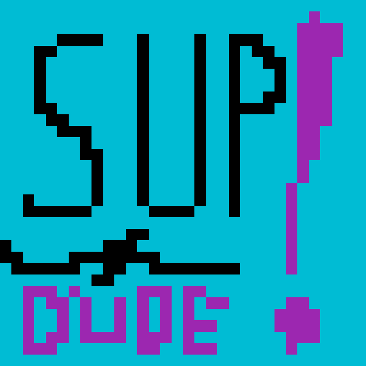 Pixilart - sup dude by Potterhead101