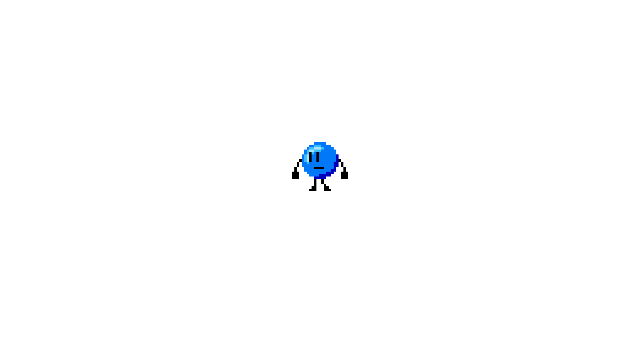 Pixilart - NES Blue Ball by D4ZzkHXxN0AbGs3