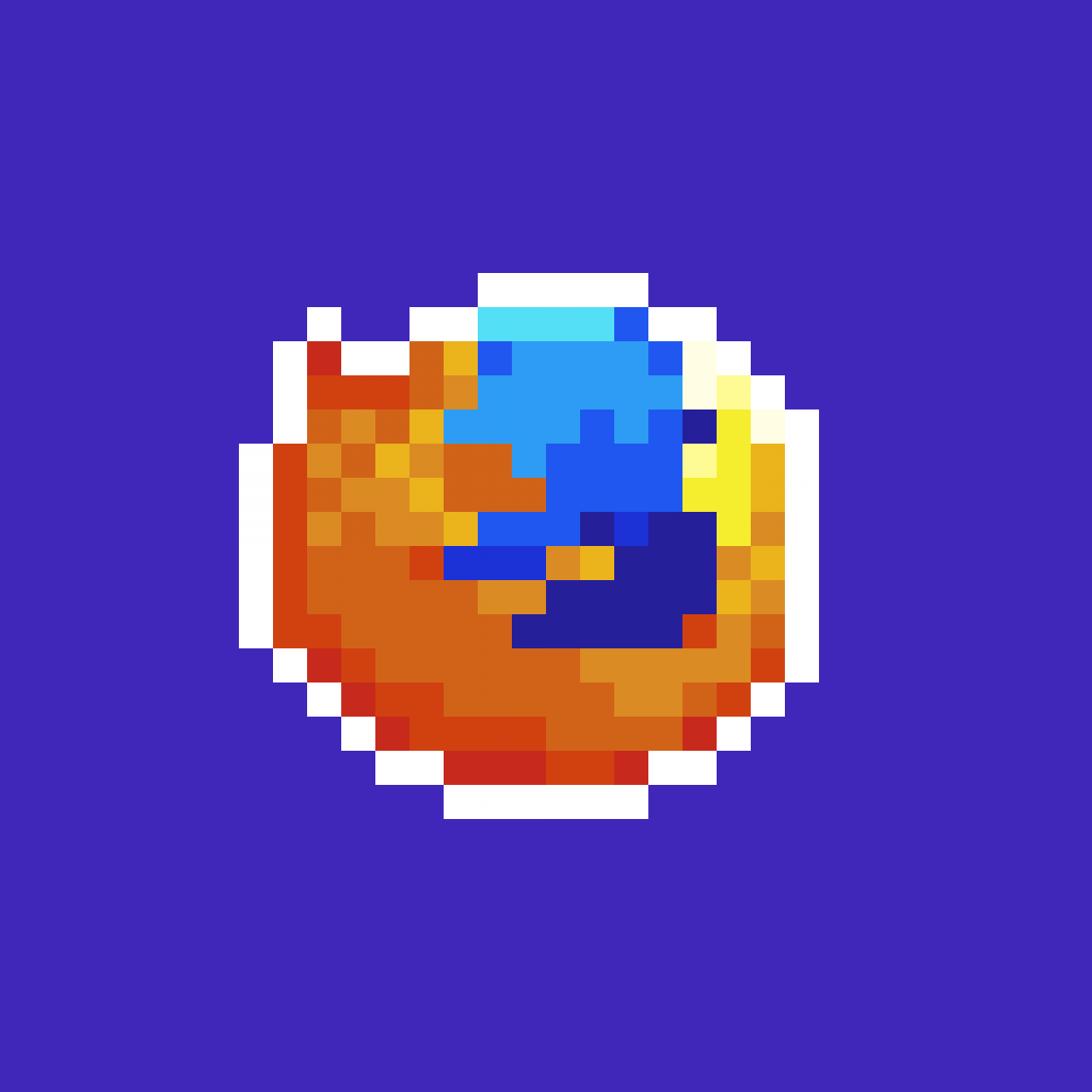 Editing Firefox icon - Free online pixel art drawing tool - Pixilart