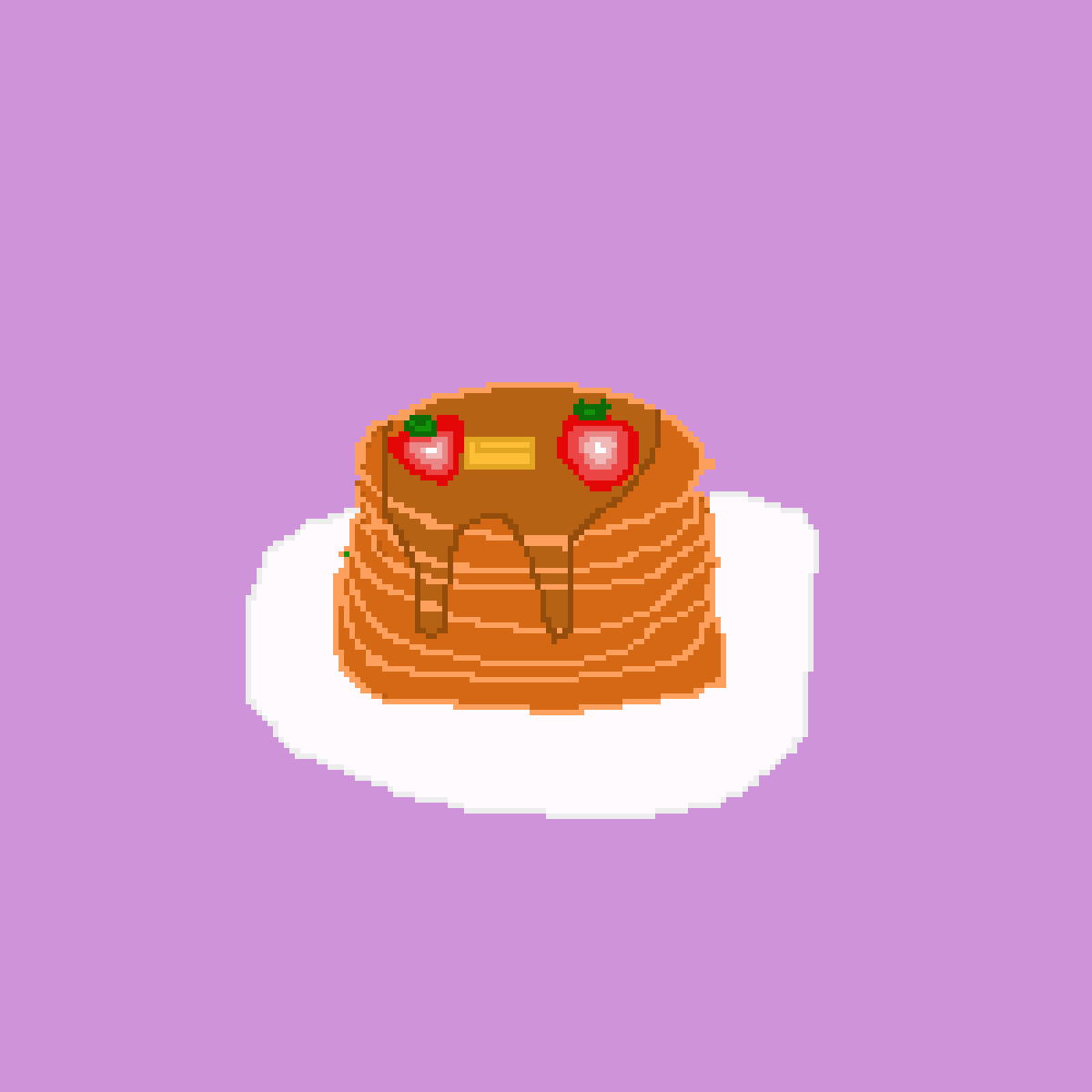 Pixilart - PANCAKE HEAVEN GIF by MariaKad21