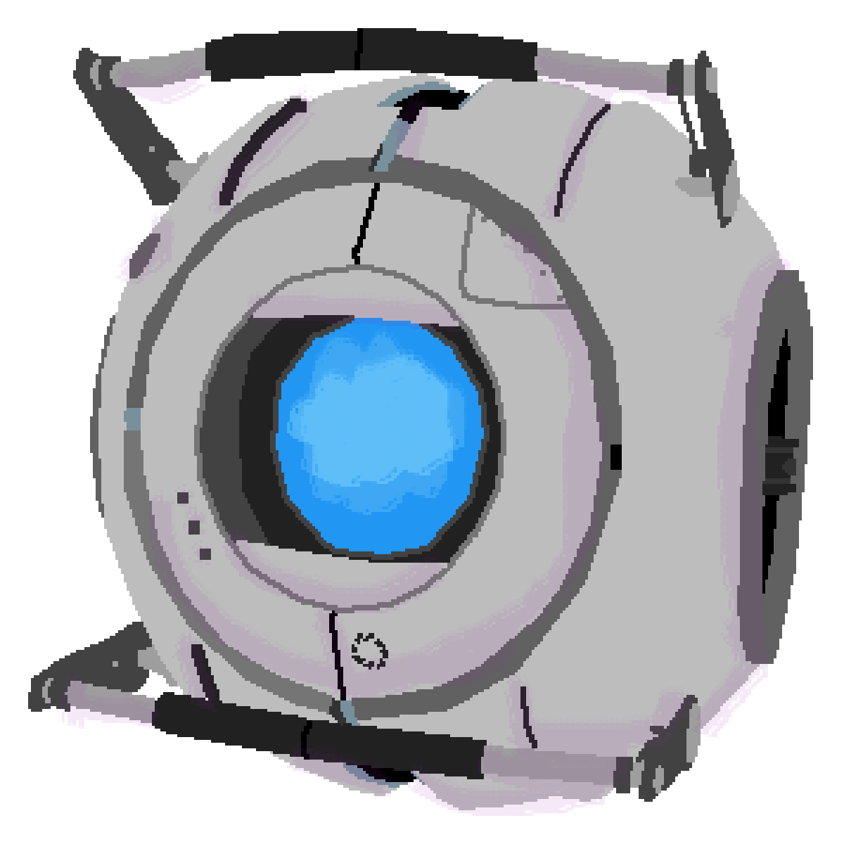Pixilart - Wheatley by Scrappythecat