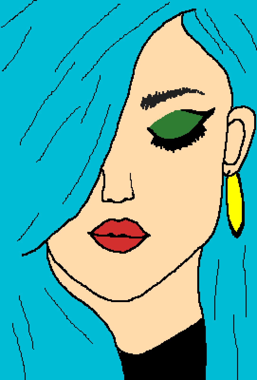 Editing recolor the same drawing - Free online pixel art drawing tool ...