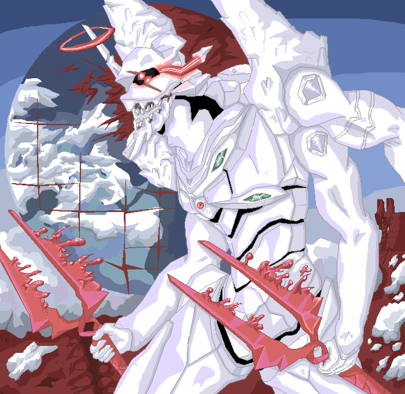 Pixilart - Eva 13 Awakening by Abner-santeliz