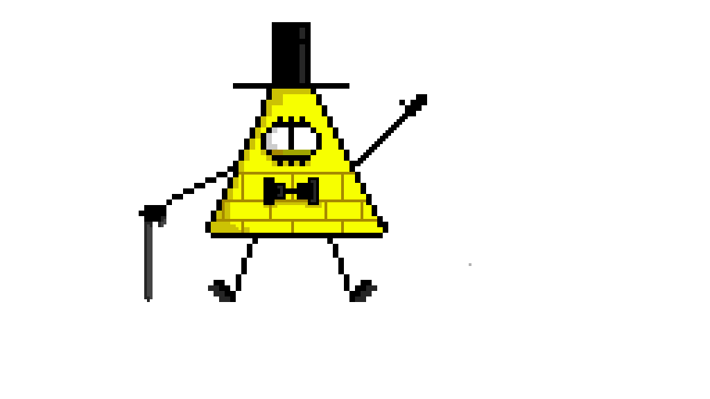 Editing Bill Cipher - Free online pixel art drawing tool - Pixilart