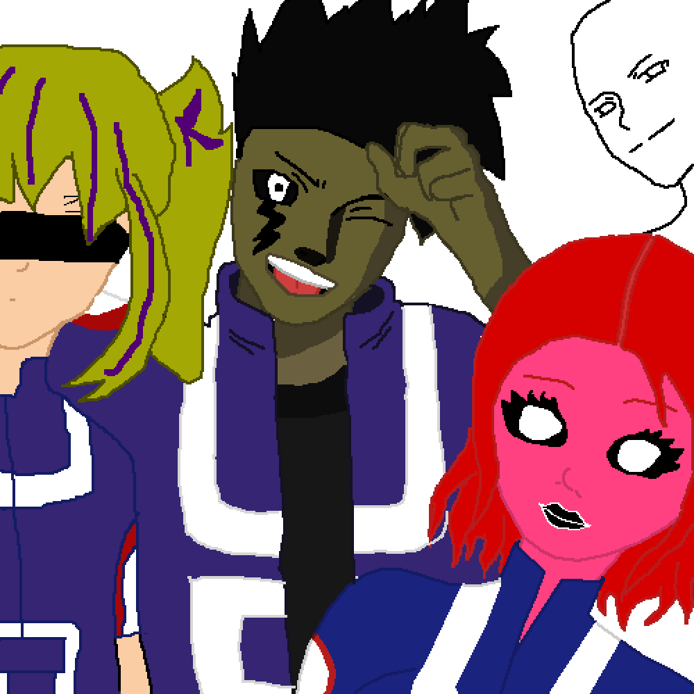 Editing Mha fan - Free online pixel art drawing tool - Pixilart