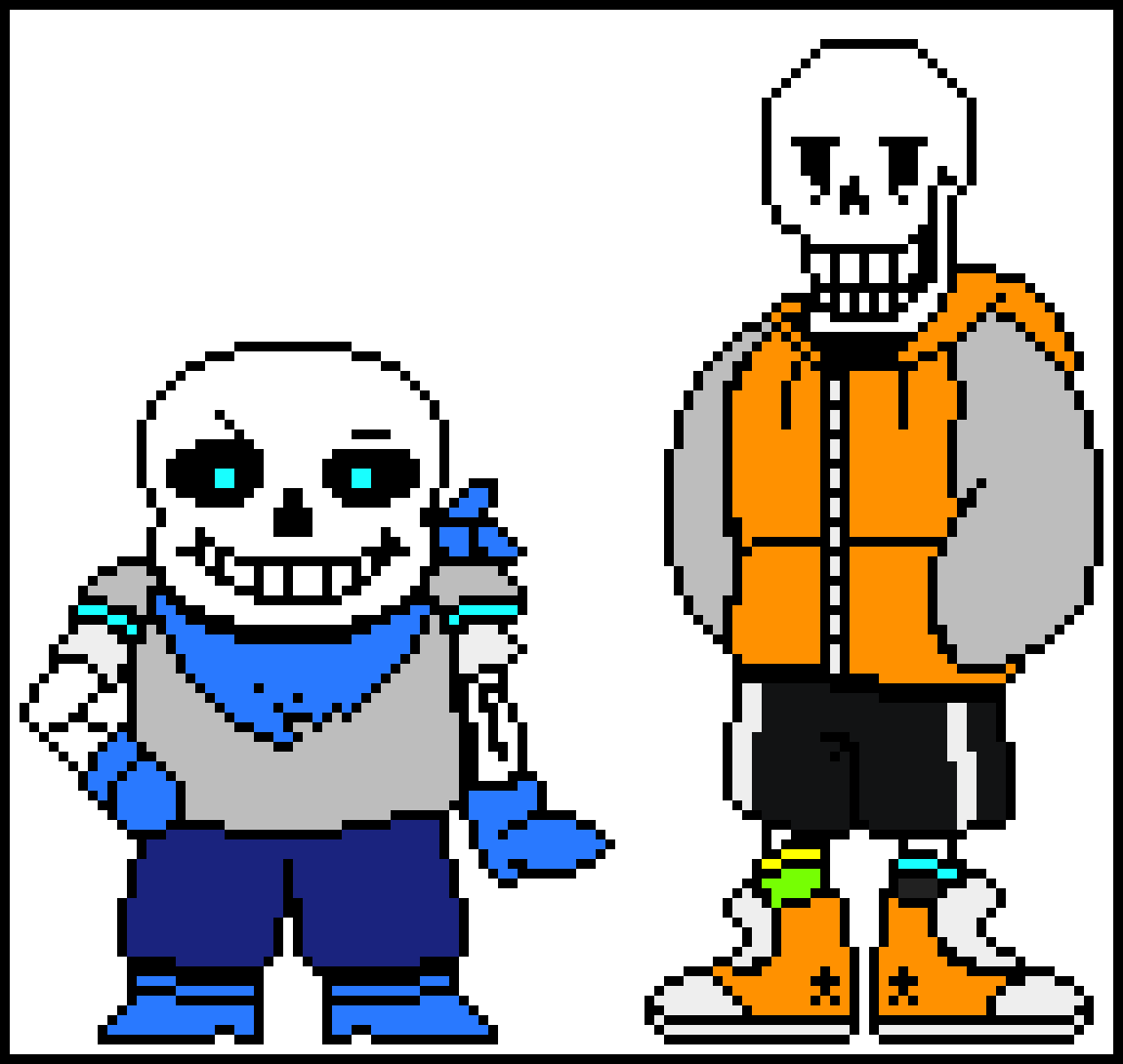 Underswap Skelebros By Gseren On Deviantart