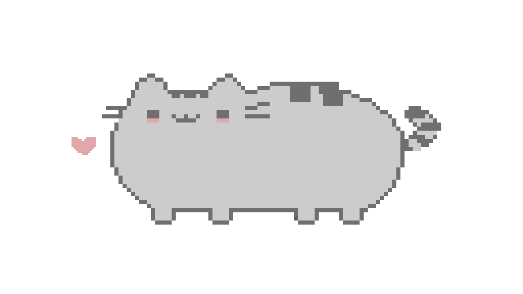 Pixilart - Pusheen by AlternativePixe