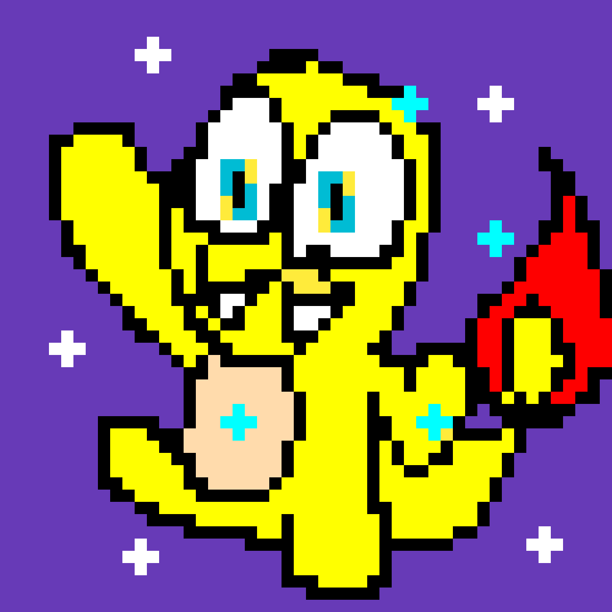 Pixilart - Shiny Charmander by DerpBurp