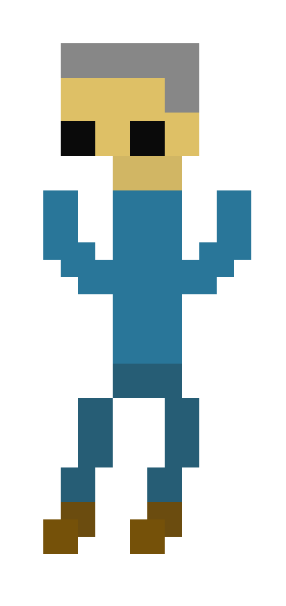 Pixilart - John Falling 1 by SaSoGaming