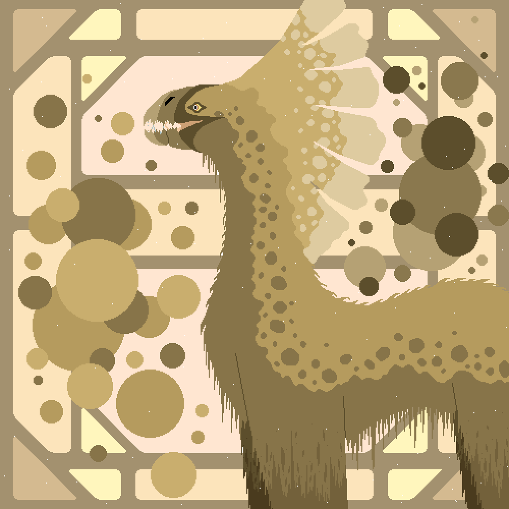 Pixilart - Golden King Tree-Creeper by EmeraldSerpent