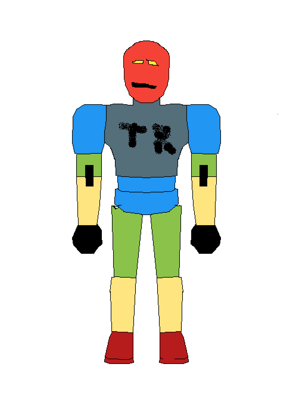 Pixilart - Titanium Robot by Artist-ANM