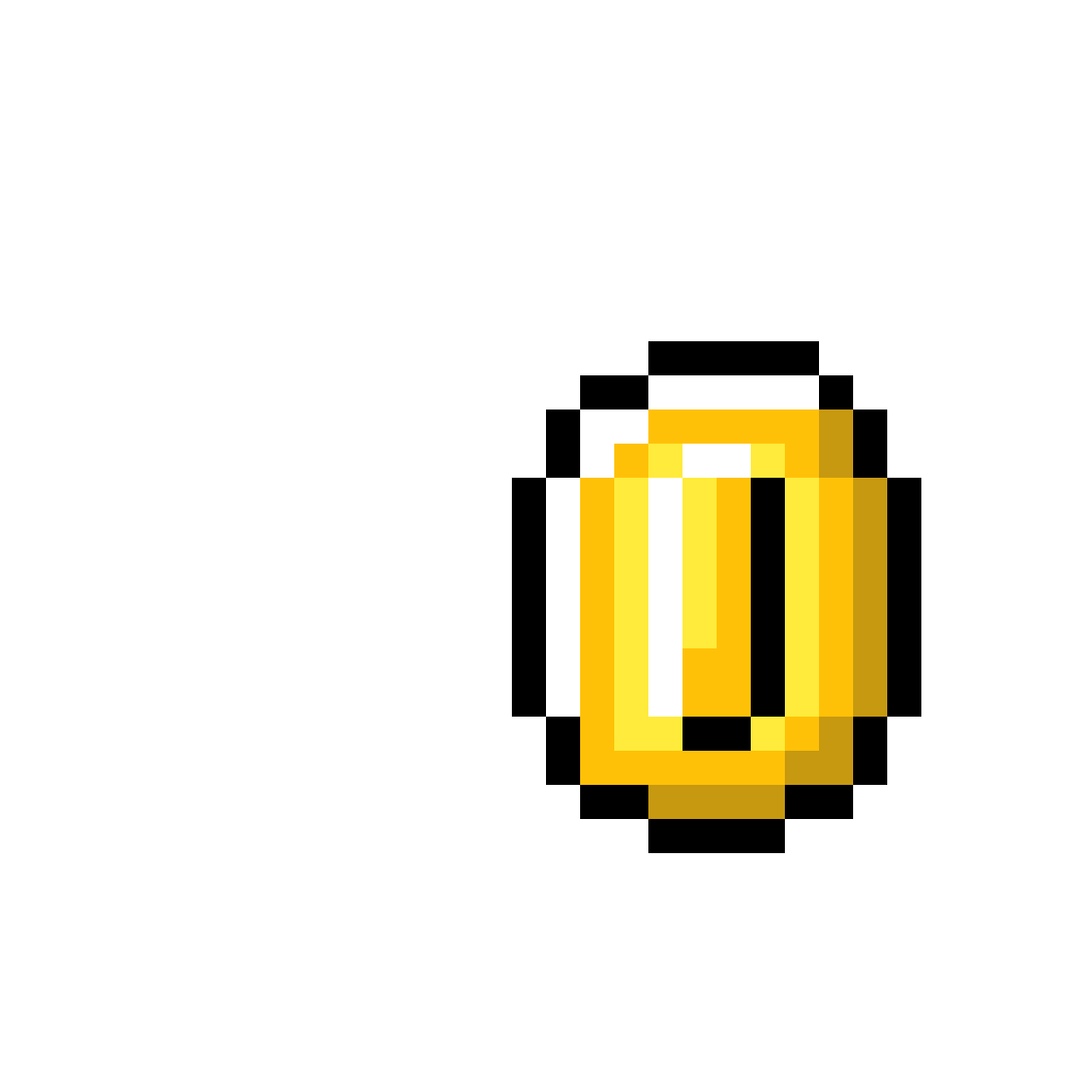 Pixilart - Super Mario Coin by miracle-neko