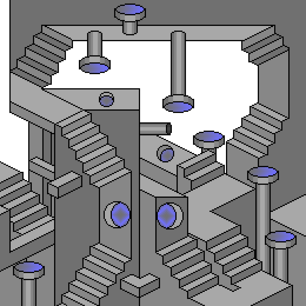 Pixilart - impossible room by chiptune-furry