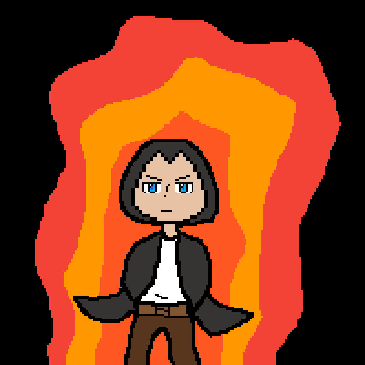 Pixilart - Cool Guys Don't Look At Explosions by heheLans