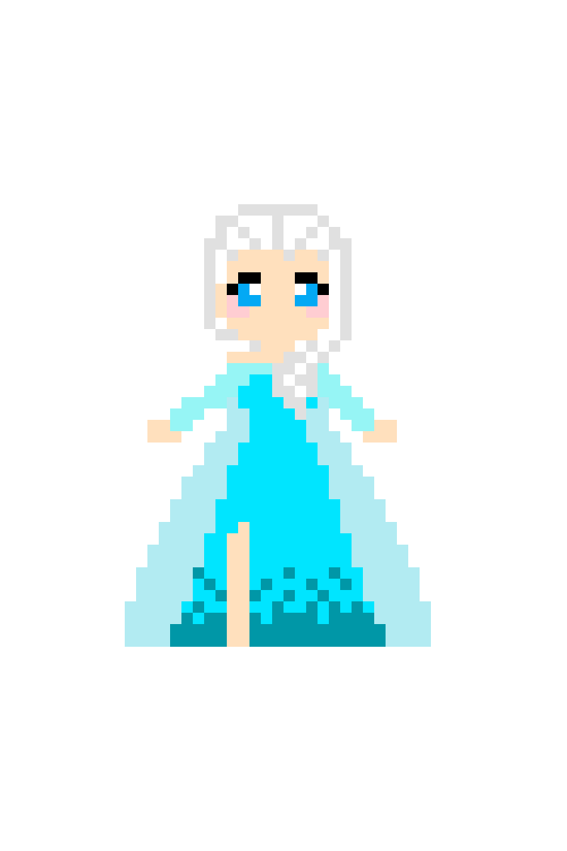 Pixilart - ELSA by Pixelart4U