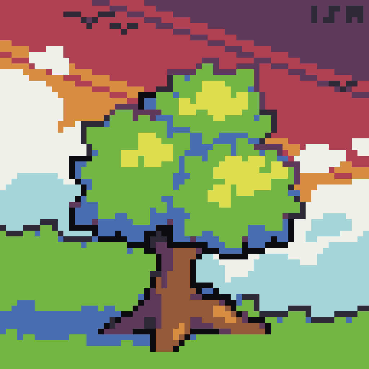Pixilart - tree practice by Isas-Studio